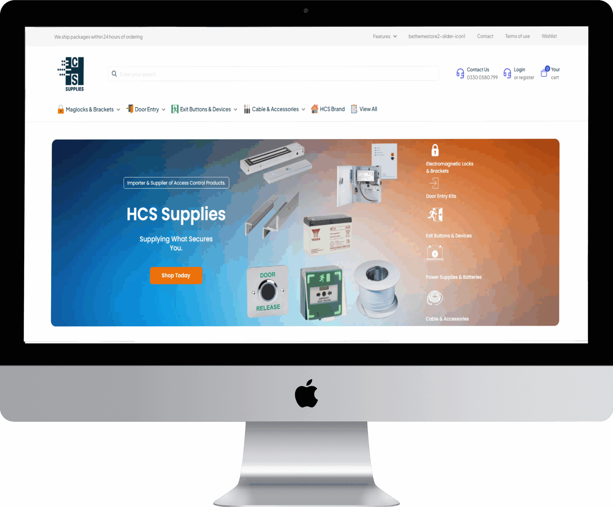 Access Control Products | Security Product Distributor | HCS